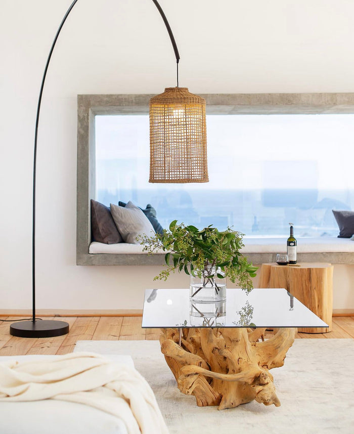 Hand-Woven Palm & Cane Pendant Lighting for your Home | Coastal Drift AU